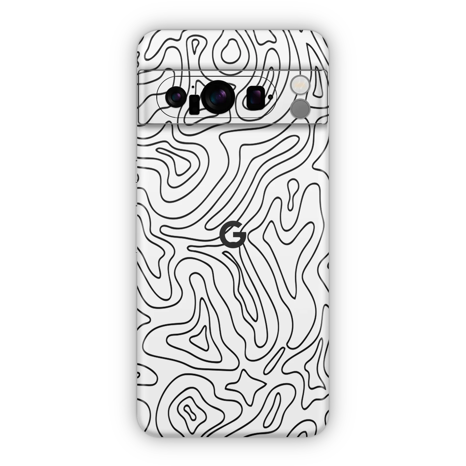 Google Pixel 8 Pro Wild Lines White&Black Skins | Schutzfolien, tolle ...